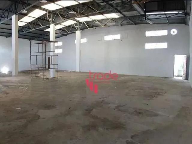 Galpão Comercial para Alugar no Bairro Recreio Anhangüera em Ribeirão Preto com Copa