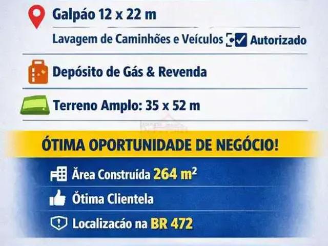 Galpão / Depósito para Venda em Uruguaiana/RS Salso de Baixo