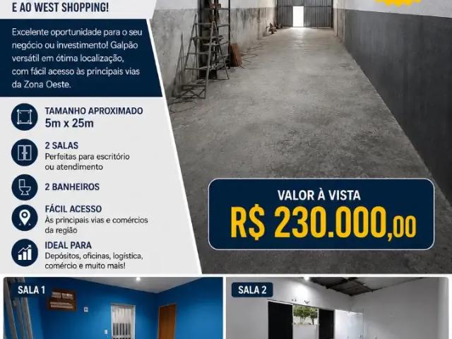 Galpão / Depósito para Venda em Rio de Janeiro/RJ Campo Grande