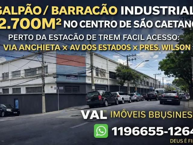 Galpão / Depósito para Venda em São Caetano do Sul/SP Cerâmica