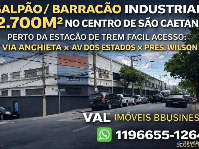 Galpão / Depósito para Venda em São Caetano do Sul/SP Cerâmica