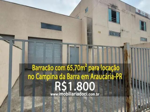 Galpão / Depósito para Locação em Araucária/PR Campina da Barra