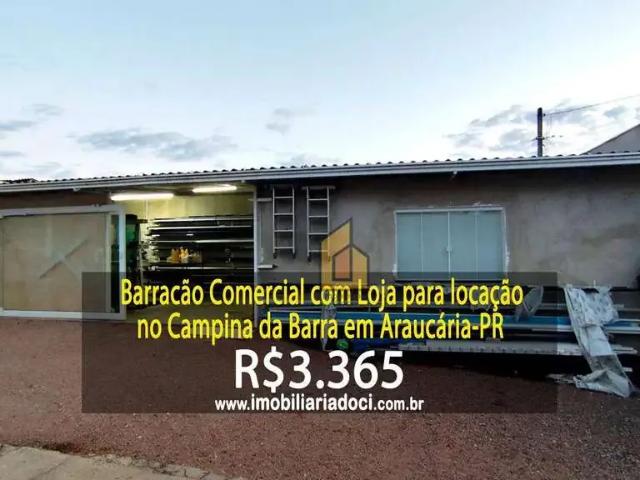 Galpão / Depósito para Locação em Araucária/PR Campina da Barra