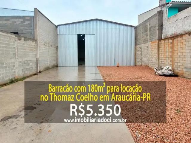 Galpão / Depósito para Locação em Araucária/PR Thomaz Coelho