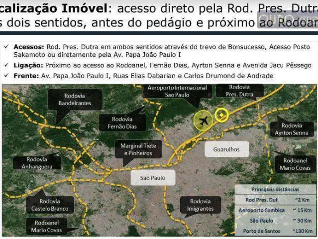 Galpão / Depósito para Locação em Guarulhos/SP Bonsucesso