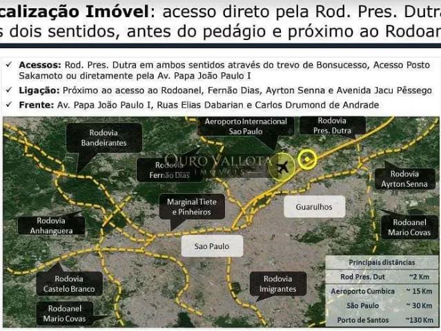 Galpão / Depósito para Locação em Guarulhos/SP Bonsucesso