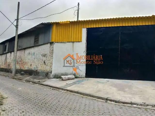 Galpão / Depósito para Locação em Guarulhos/SP Jardim Marilena
