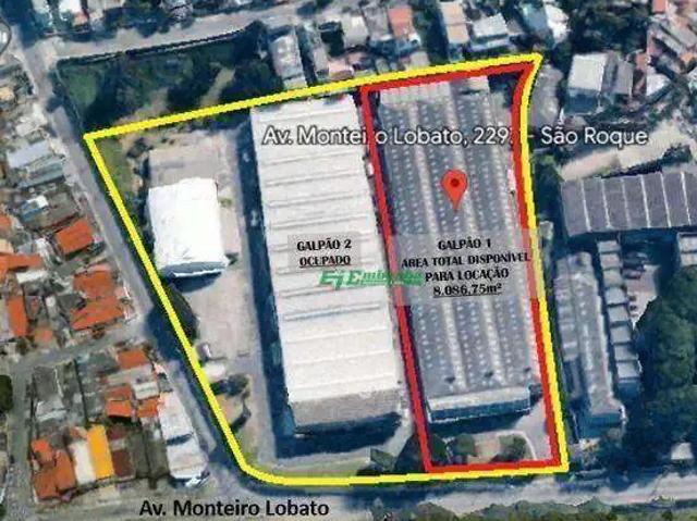 Galpão / Depósito para Locação em Guarulhos/SP Vila Miriam