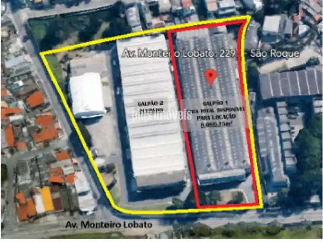 Galpão / Depósito para Locação em Guarulhos/SP Vila Miriam