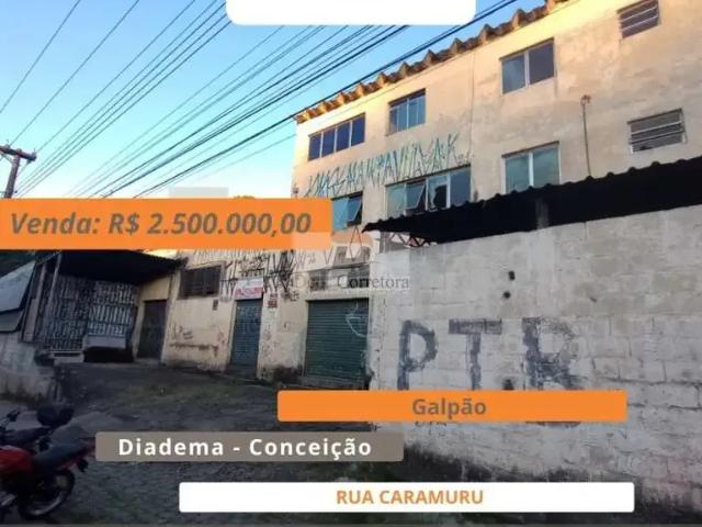 Galpão / Depósito para Locação em Diadema/SP Conceição