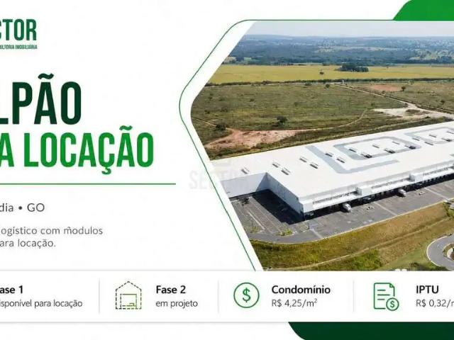Galpão / Depósito para Locação em Hidrolândia/GO Zona Rural