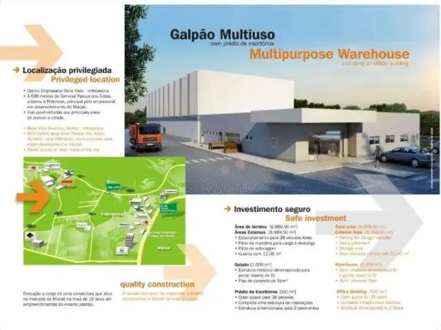 Galpão / Depósito para Locação em Macaé/RJ Bela Vista