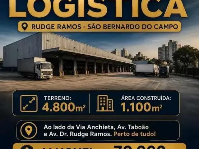 Galpão / Depósito para Locação em São Bernardo do Campo/SP Taboão