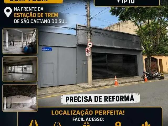 Galpão / Depósito para Locação em São Caetano do Sul/SP Fundação