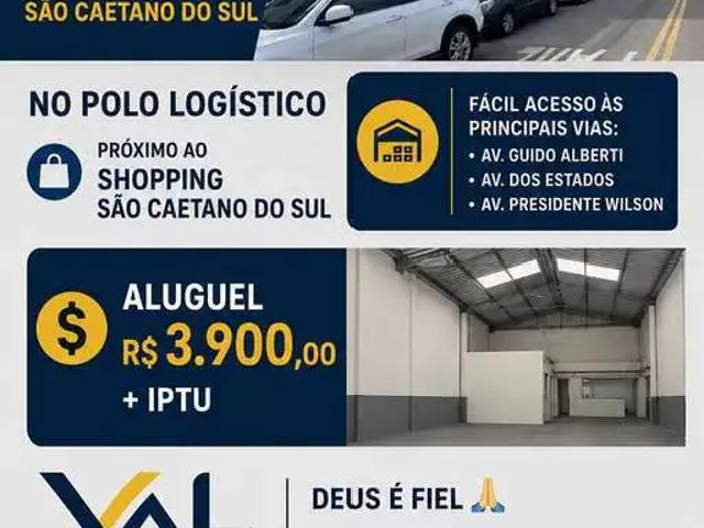 Galpão / Depósito para Locação em São Caetano do Sul/SP Santo Antônio