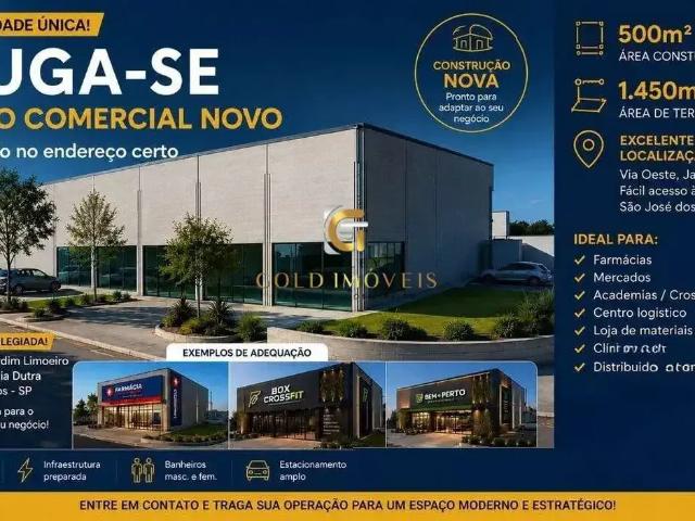 Galpão / Depósito para Locação em São José dos Campos/SP Jardim das Indústrias