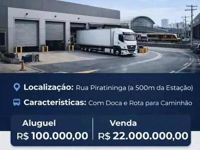 Galpão / Depósito para Locação em São Paulo/SP Brás