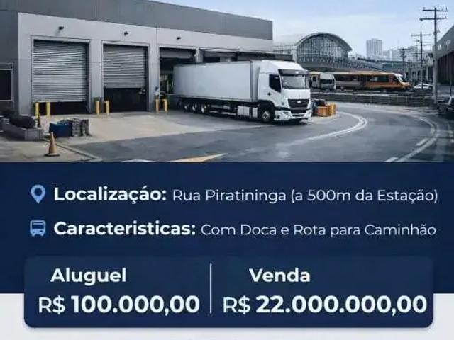 Galpão / Depósito para Locação em São Paulo/SP Brás