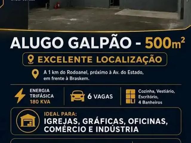 Galpão / Depósito para Locação em Santo André/SP Parque Capuava