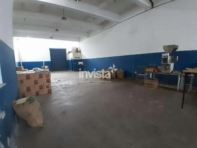 Galpão / Depósito para Locação em Santos/SP Centro 1 Quartos