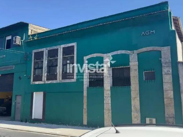 Galpão / Depósito para Locação em Santos/SP Paquetá 1 Quartos