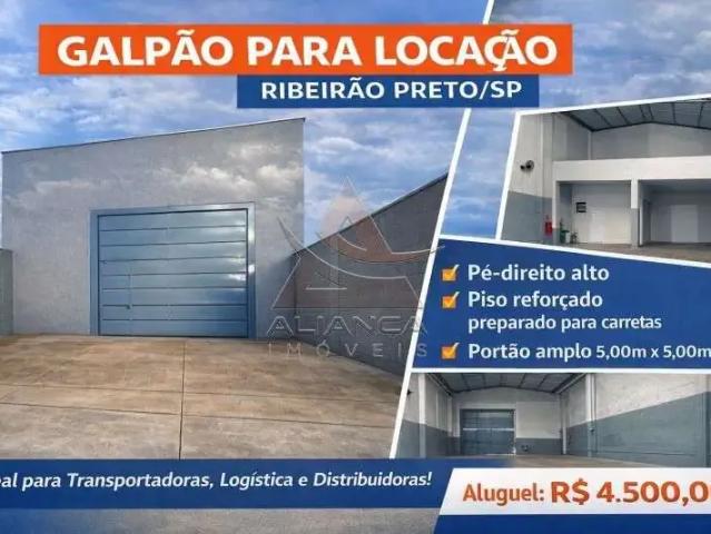 Galpão / Depósito para Locação em Ribeirão Preto/SP Jardim Jóquei Clube