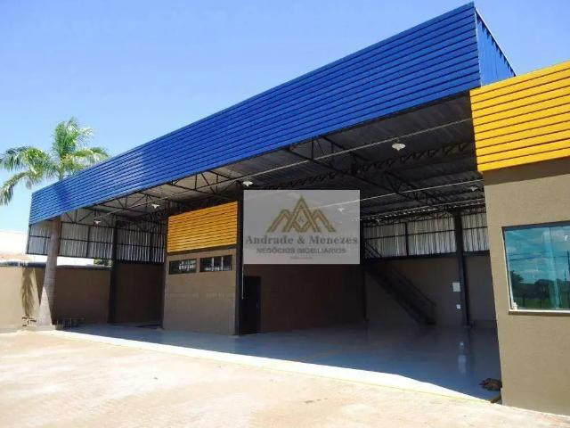 Galpão / Depósito para Locação em Ribeirão Preto/SP Residencial e Comercial Palmares