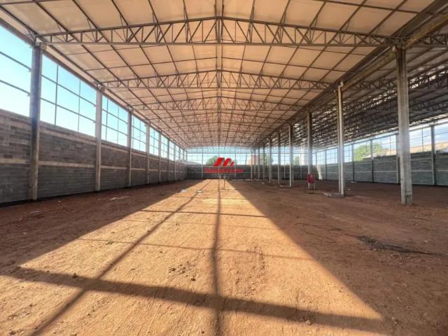 Galpão em construção, para locação, distrito industrial, 2.400m², por R$ 43.200,00 REF