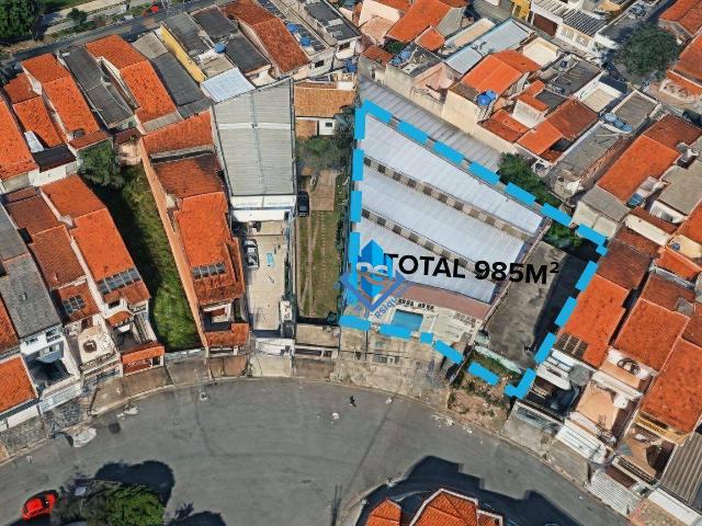 Galpão em Jardim Las Vegas, Santo André/SP de 999m² à venda por R$ 2.769.900,00
