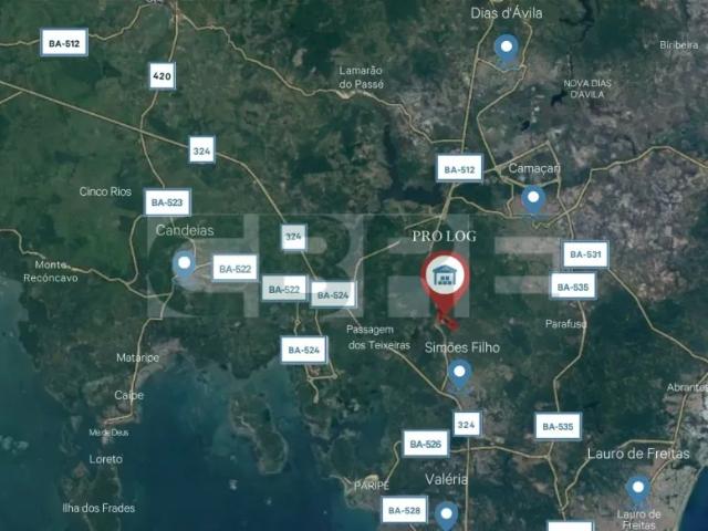 Galpão logístico de alto padrão disponível para pré locação em Salvador/BA – Módulo de 1.707 m²