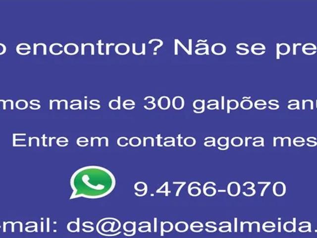Galpão/Depósito/Armazém 1.005mts Santana de Parnaíba