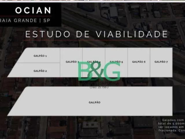 Galpões logístico de 700 m2 cada 5 unidades Ocian