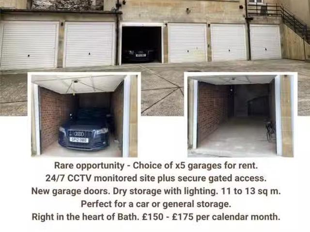Garage for rent in Arlington House, Westgate Street, Bath, BA1