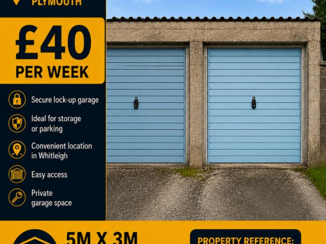 Garages to rent