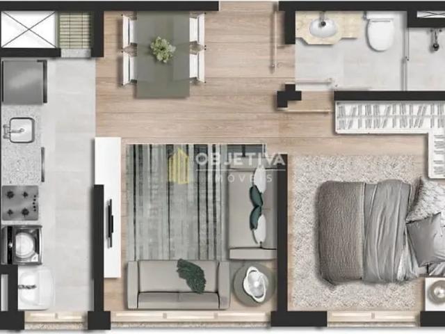 Garden à venda 2 Quartos 1 Suite 1 Vaga 84.44M² Mont Serrat Porto Alegre RS | Aton