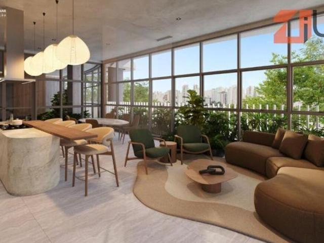 Garden à venda em Perdizes com 195m², 2 vagas com vista para o Parque da Água Branca