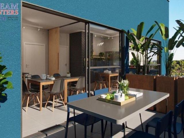Garden de 95.45m² no bairro Bacacheri, com 2 quartos 1 suíte, 2 banheiros e 1 vaga de garagem