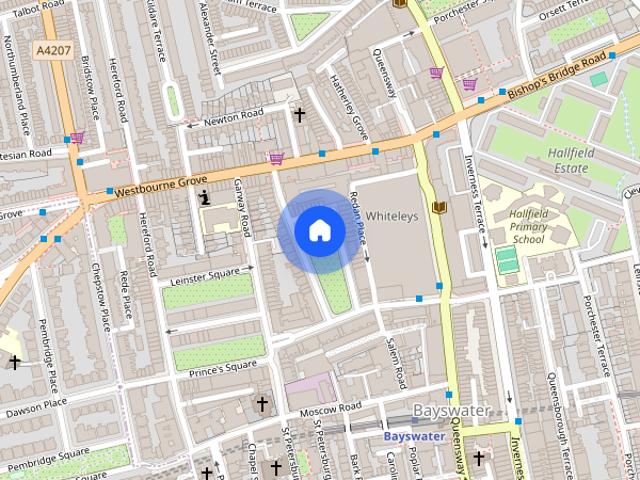 GARDEN HOUSE, KENSINGTON GARDENS SQUARE, London, W2