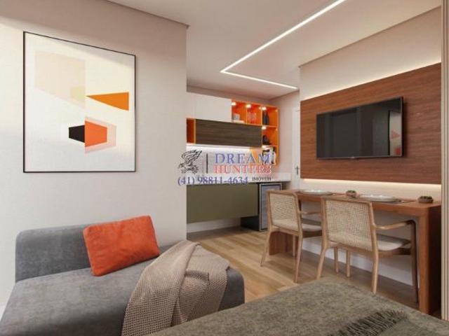 Garden Suspenso de 54.52m² no bairro Bacacheri, com 1 quarto e 1 banheiro