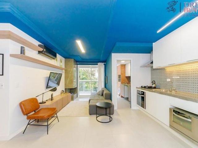 Garden Suspenso, Mobiliado, com 82.22m², no Bacacheri, 2 quartos 1 suíte, 2 banheiros e 1 vaga