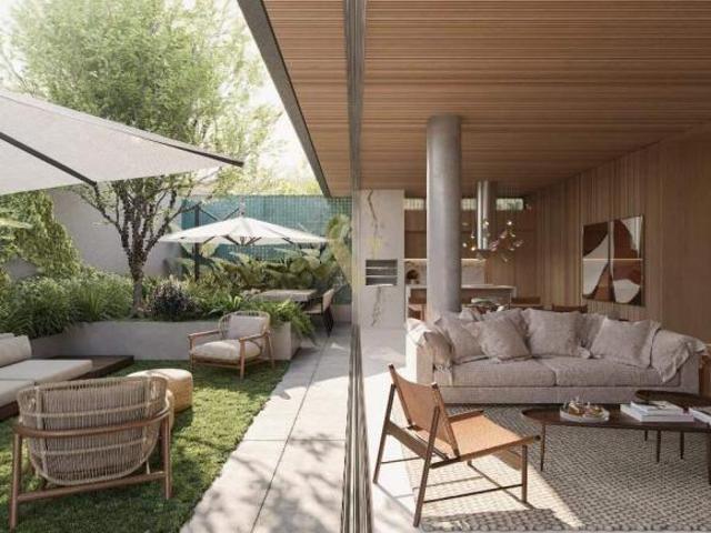 Garden suspenso no Bigorrilho | 2 suítes, 130m² + 67m² de jardim privativo