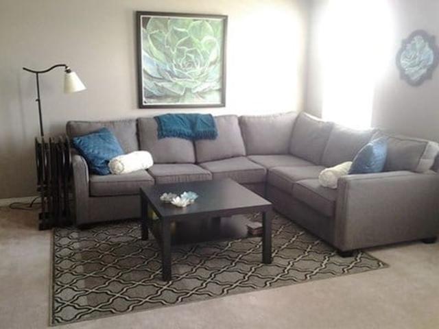 Garden Terrace Two Bedroom One Bath Apartment