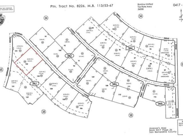 Garnet Ln, Barstow, CA 92327