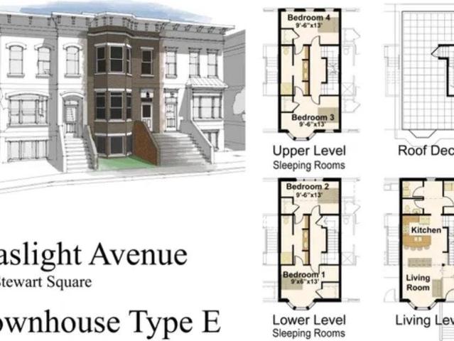 Gaslight Avenue Townhousee