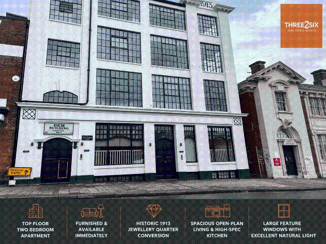Gem Building, 20 Hockley Hill B18, 2 bed flat to rent, £1,100 pcm | PrimeLocation