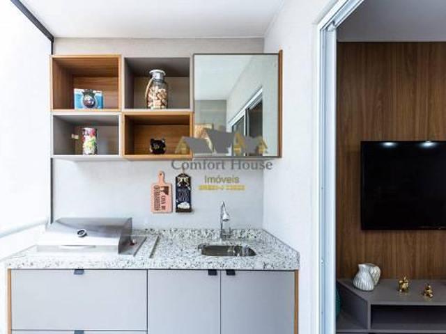 Genesis Apartamento 2 quartos sacada Camilopolis Santo Andre