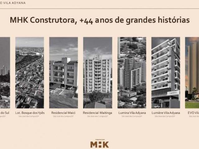 1 Dormitório com varanda gourmet na Vila Adyana 5 minutos do Anel Viário e pagamento na construtora