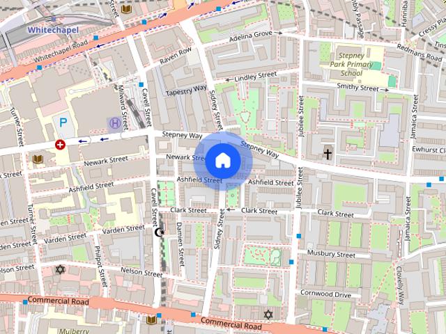 Georgette Apartments, Sidney Street, E1