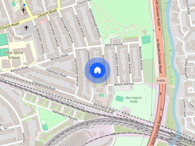 George Comberton Walk, Manor Park, London, E12
