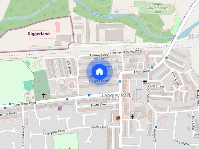 George Street, Langley Park, Durham, DH7